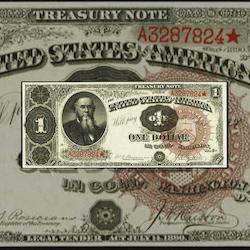 Treasury Or Coin Notes Paper Money | ABC Coin & Bullion
